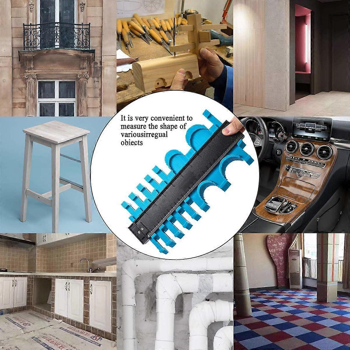 Contour Gauge Lockable Profile Copier Marking Tool 25cm Irregular ...