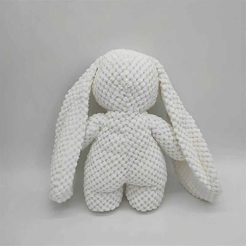 handmade Long Ear Fat Rabbit crochet Bunny wool doll wool animal ...