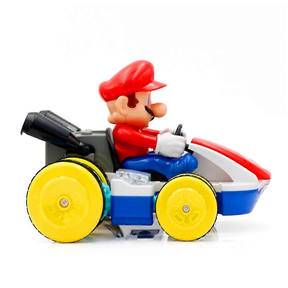 Super Mario Bros Remote Control Electric Kart Car Toy For Kids, Mario ...