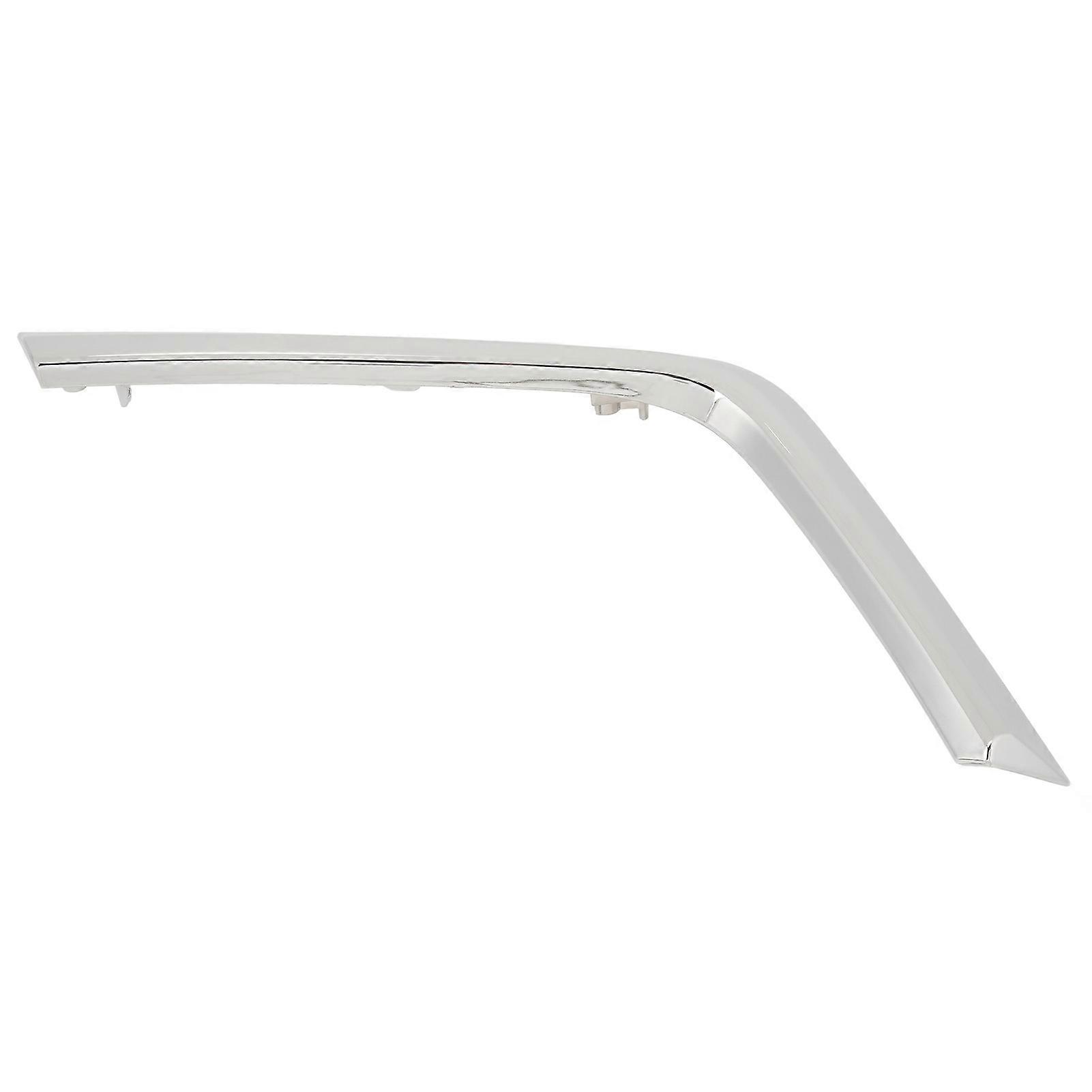 Front Bumper Lower Chrome Trim ABS Side Molding Strips Replacement for ...