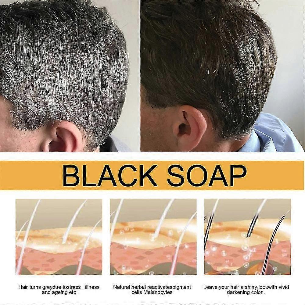 3Pcs Mane Gray Reverse Bar, Spartan Gray Hair Reverse Bar, Natural Hair ...