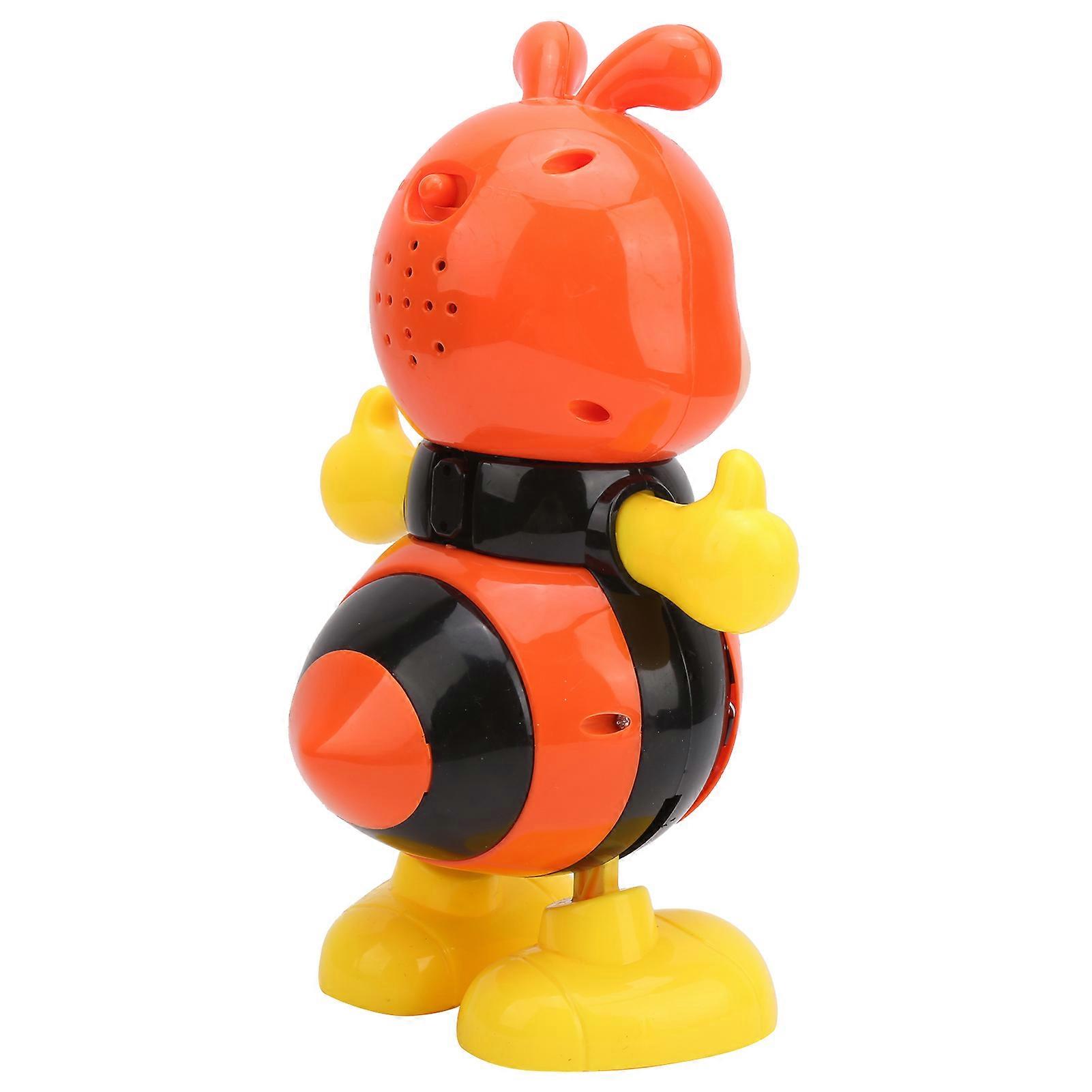 Electric Color Flash Lighting Bee Toy with Sound Music Dancing Cartoon ...