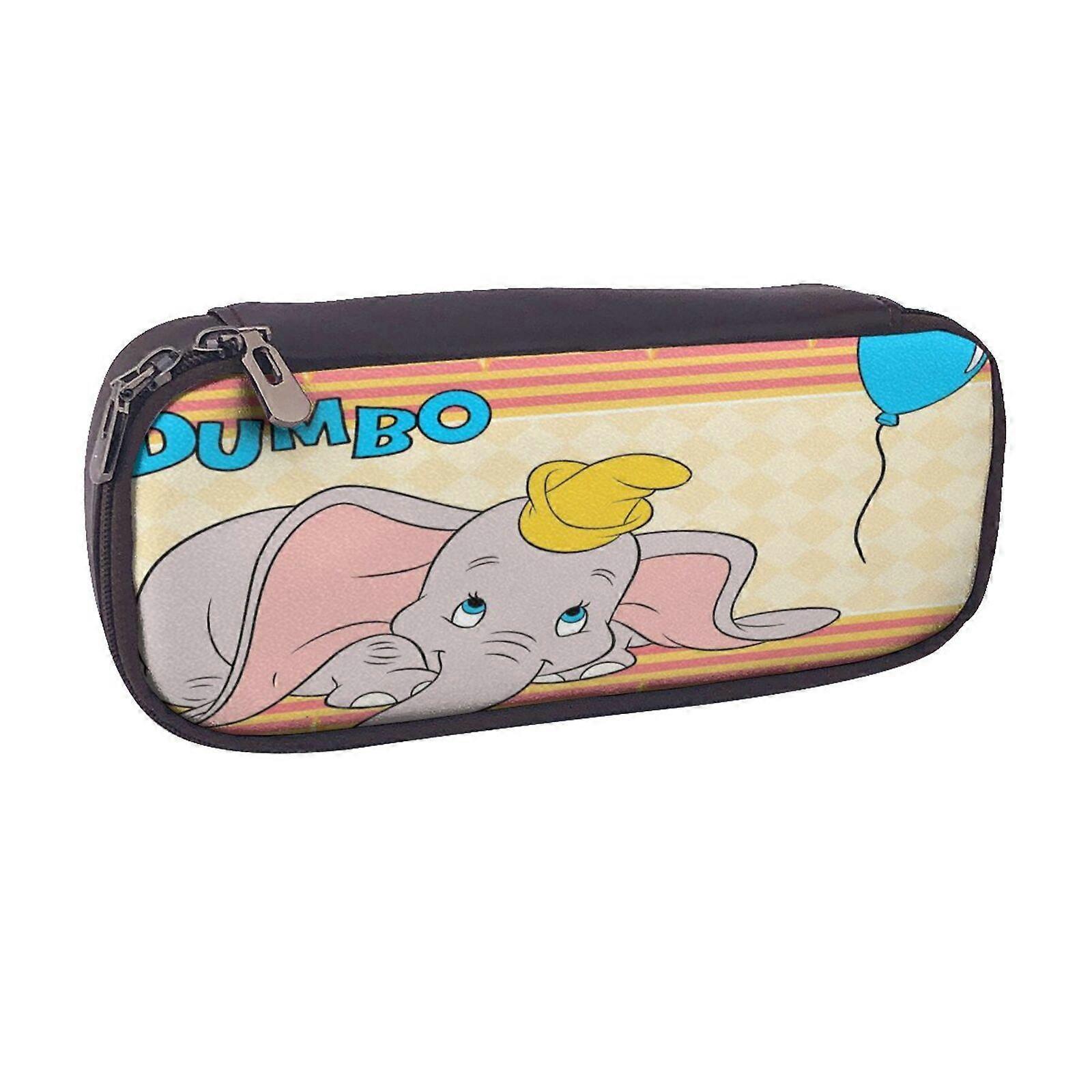 t34 Dumbo The Animated Series Pencil Case Elegant PU Leather Pen Bag ...