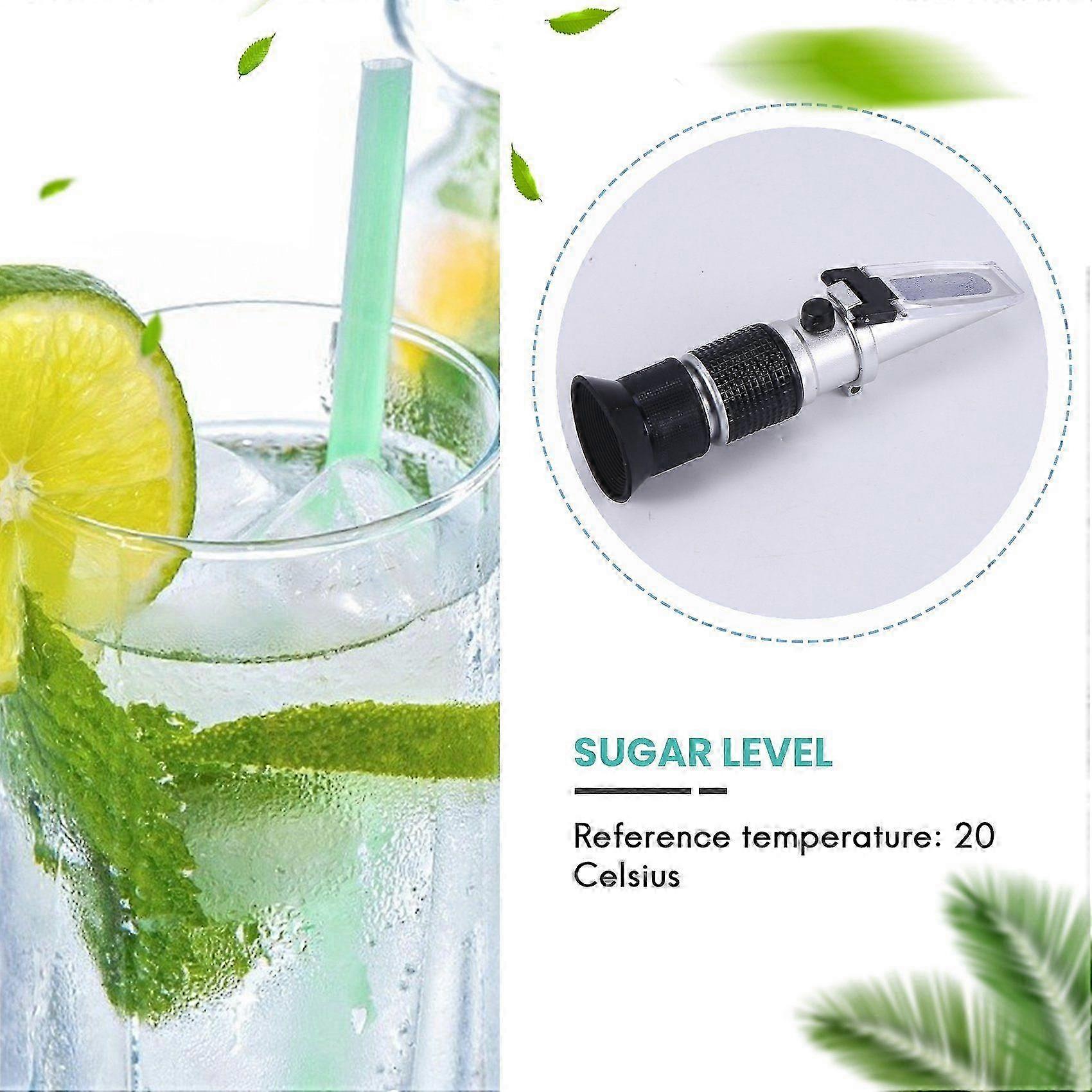 REFRACTOMETER - refractometer 0-90% brix, sugar level Edition 0708 ...