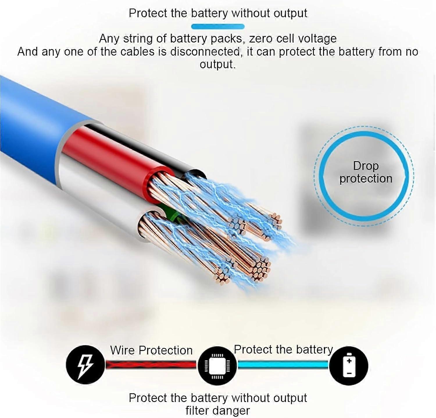 16S 48V 60A Lithium Battery BMS with Active Balancing, Overcharge ...