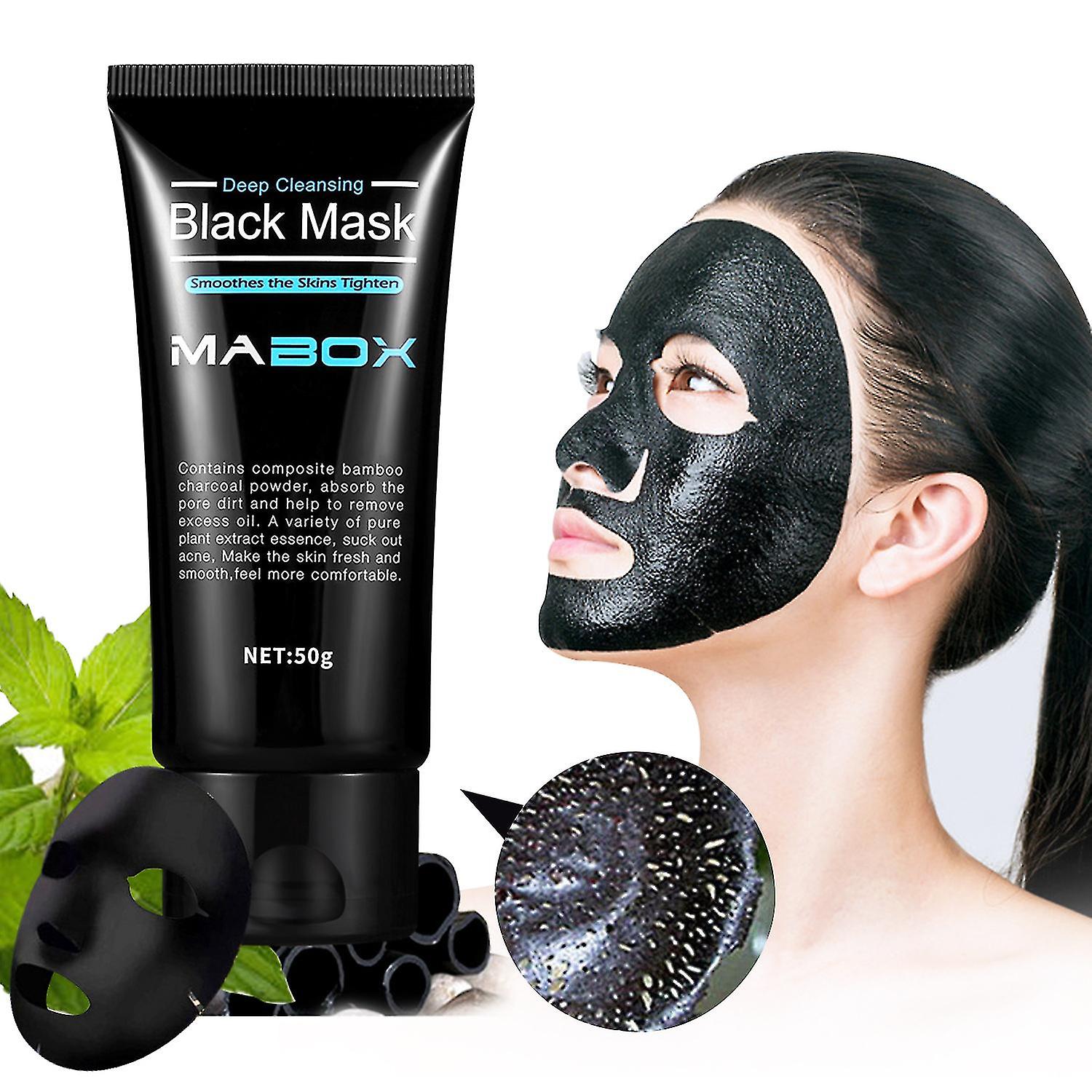 Bamboo Charcoal Deep Sea Mud Tear-off Mask Nose Stick Mud Deep | Fruugo AU