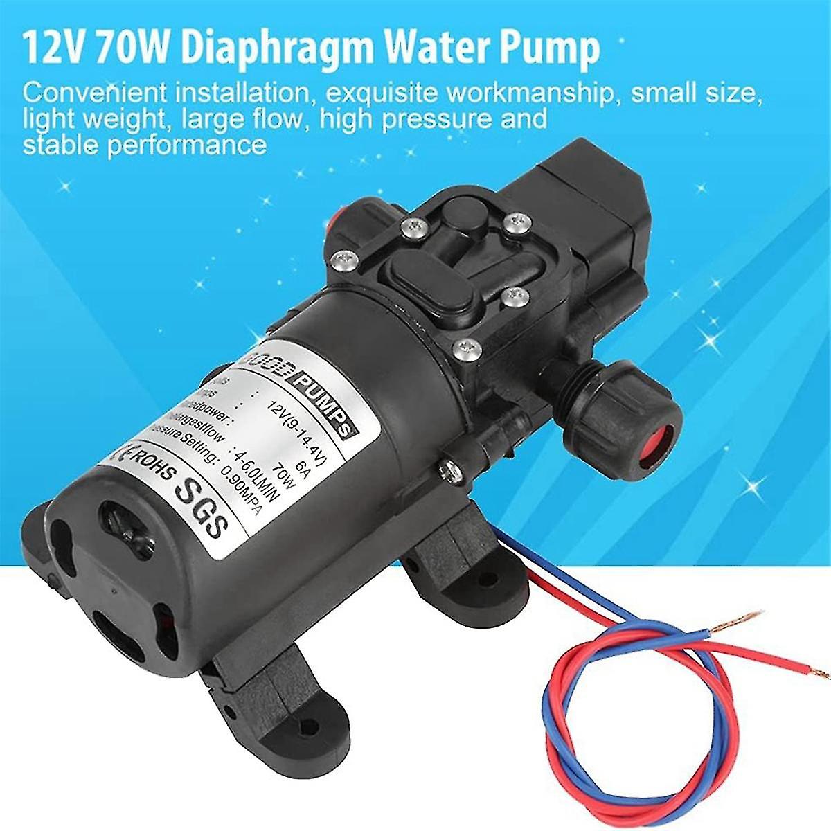 12v Water Pump, 12 Volt Water Pump, Dc 12v 6a 70w Electric Water Pump ...
