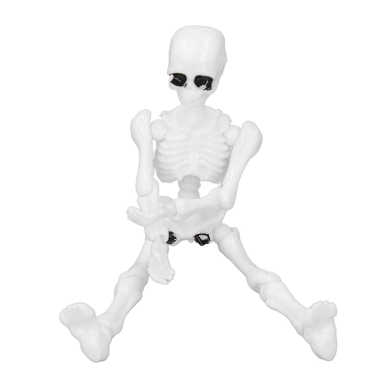 Human Skeleton Model Mini Full Body Movable Toy for Teaching and Stress ...