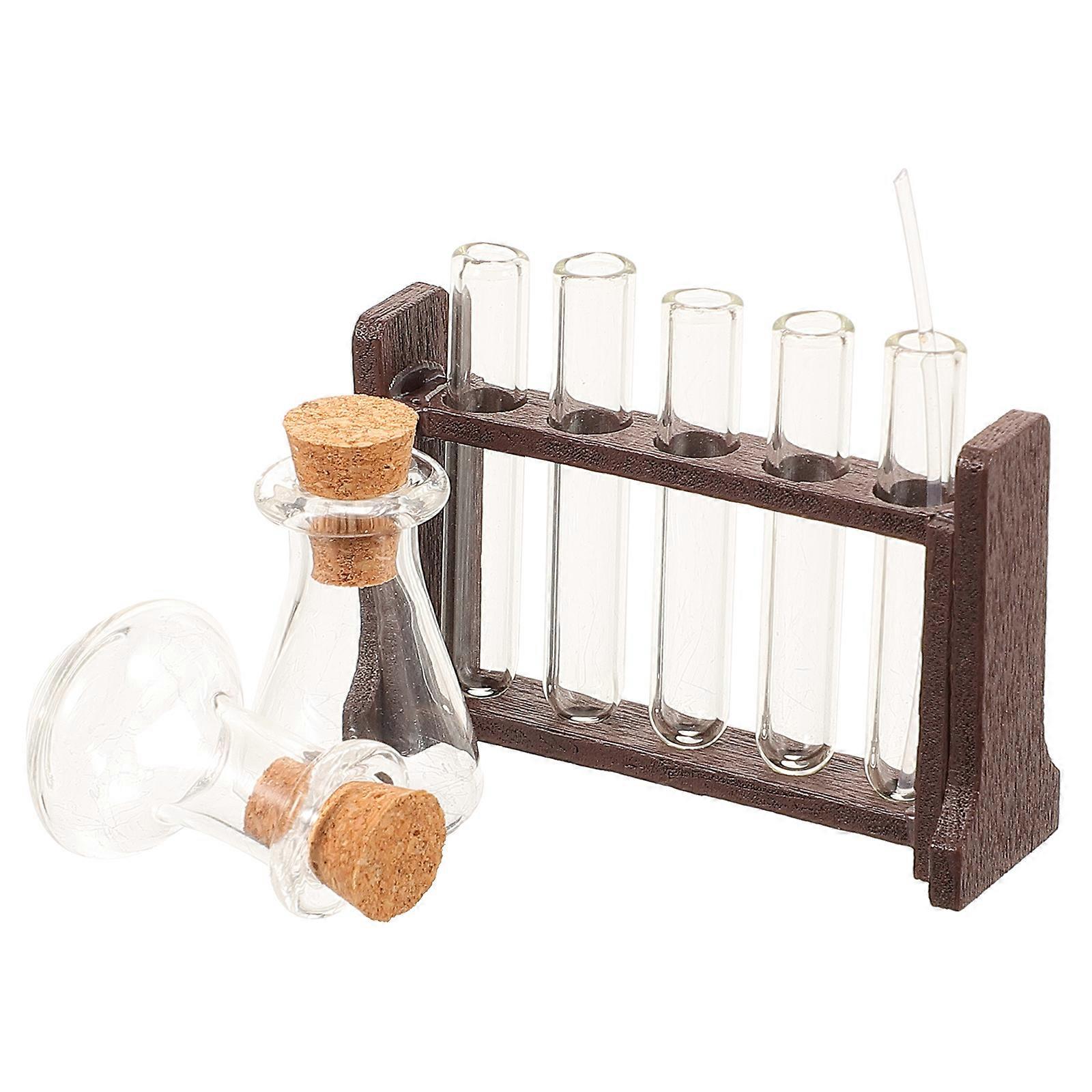 1 Set of Laboratory Toy Science Tube Rack Education Experiment Toy Test ...