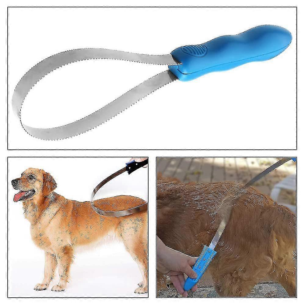 Shedding Blade Dog Dual Sided Shedding Blade With Stainless Steel Blade ...