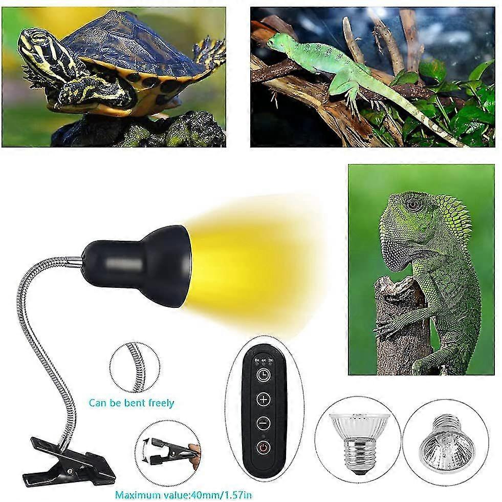 Led Uva Uvb Bulbs, Reptile Lamp Heated Terrestrial Turtle Lamp With ...