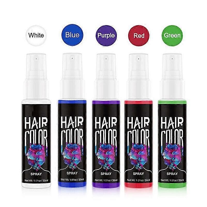 Temporary Hair Colour Spray Wash Out Party Fancy Dress Assorted Colors Dye Yo | Fruugo UK