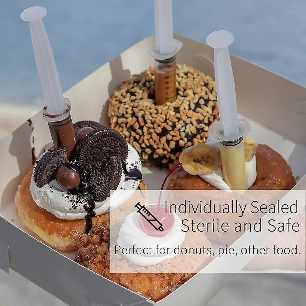 30 Pack 10ml/cc Plastic Syringe Small Syringe with Tip Cap ...