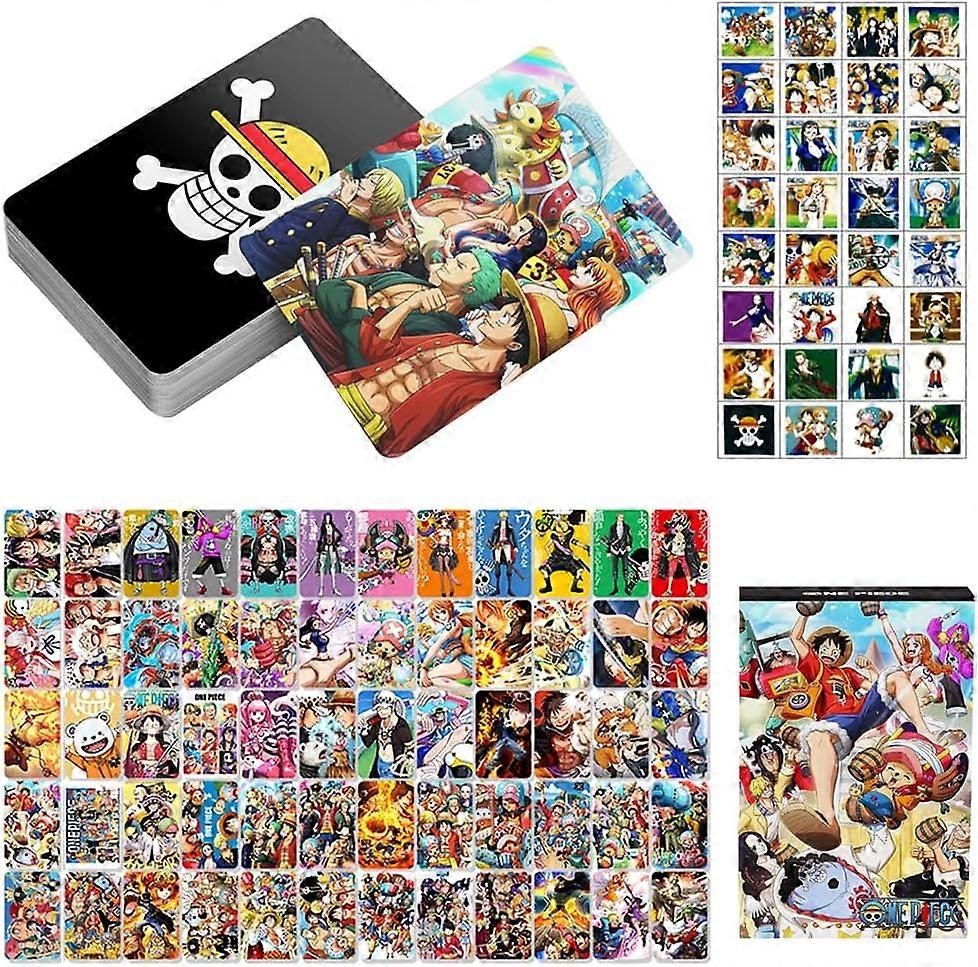 One-Piece Lomo Cards, 92pcs Luffy Lomo Card, Anime Lomo Cards, One ...