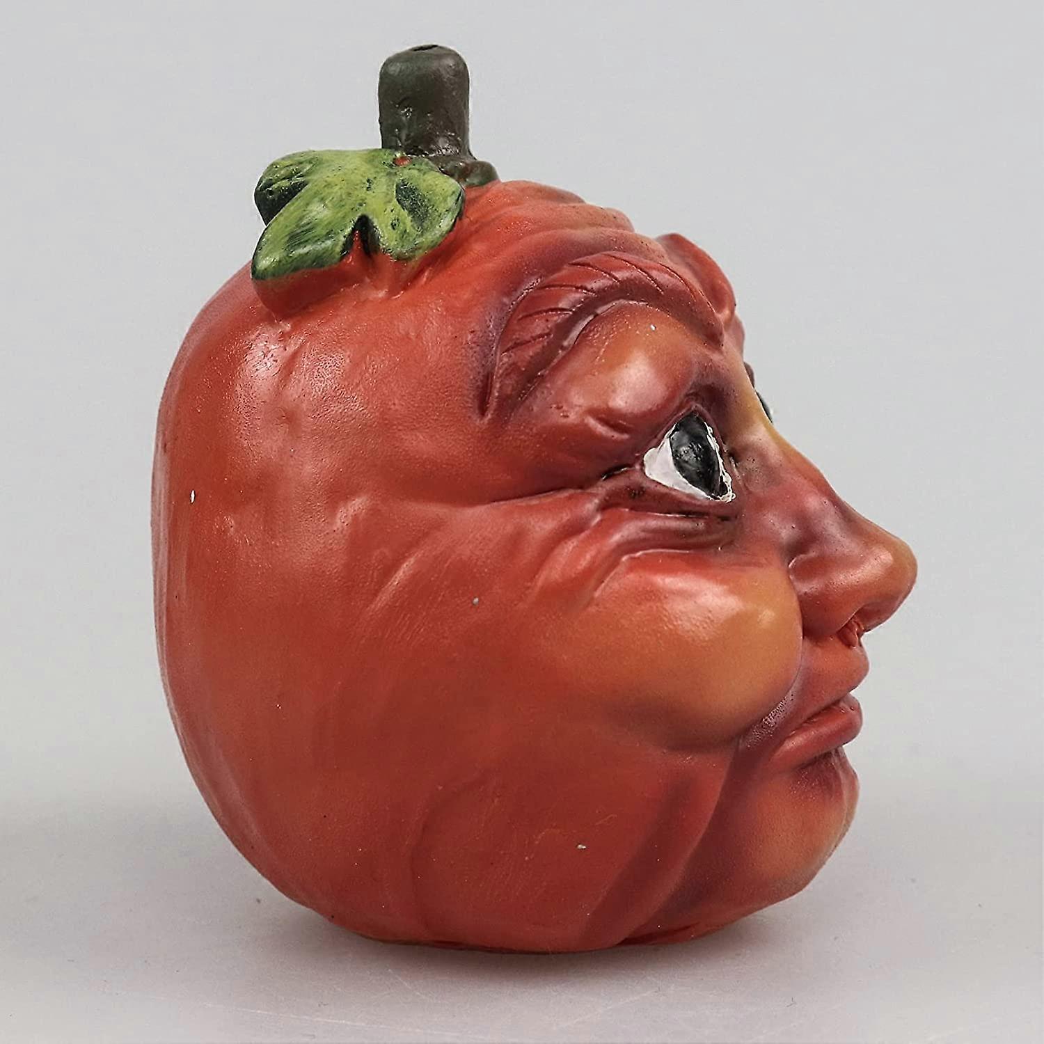 6.6inch Halloween Freak Pumpkin Decoration, Grotesque Expression ...