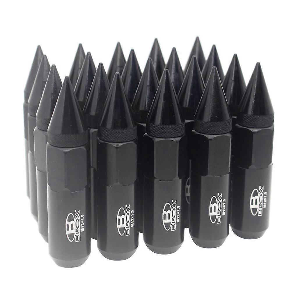 20x Racing-Jdm Style Extended Tuner Wheels Rim Spike-Lug Nuts M12X1.25 ...