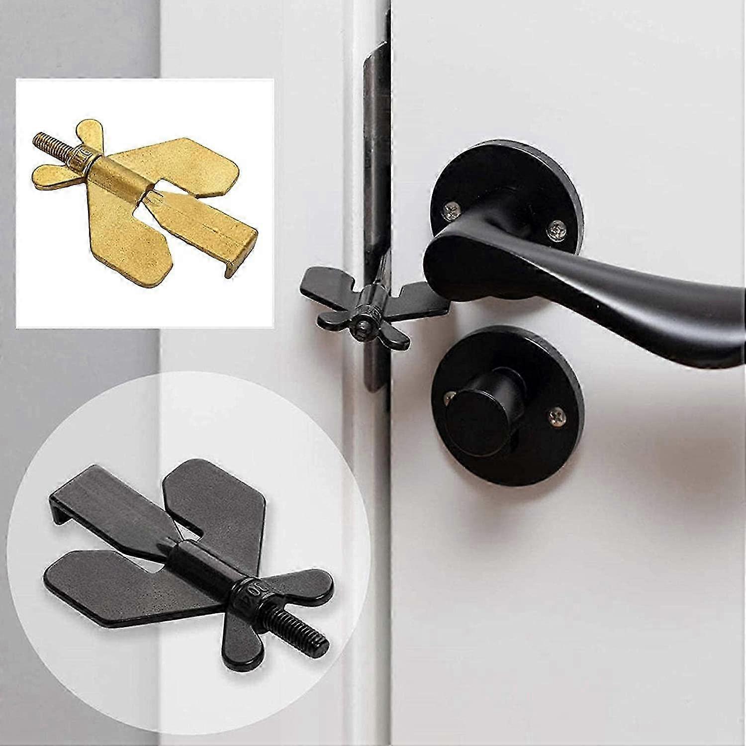 Interior Door Lock Bedroom Portable Door Lock Travel Lock, Anti-theft ...