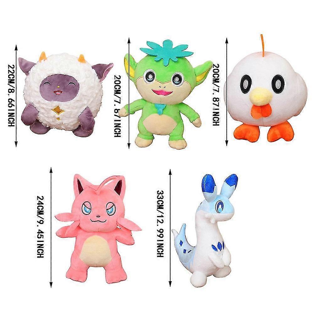 Palworld Cute Plush Toy Game Grizzbolt/Lamball/Cattiva/Chikipi/Tanzee ...