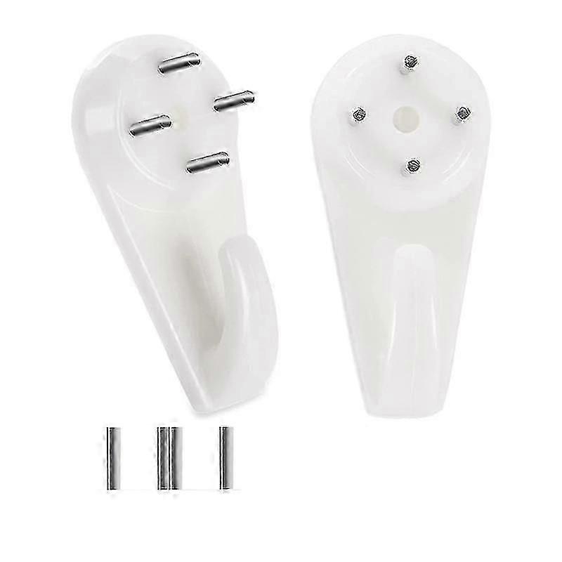 40 Picture Hangers, Concrete/Plaster/Hard Wall Hooks, for Hanging ...