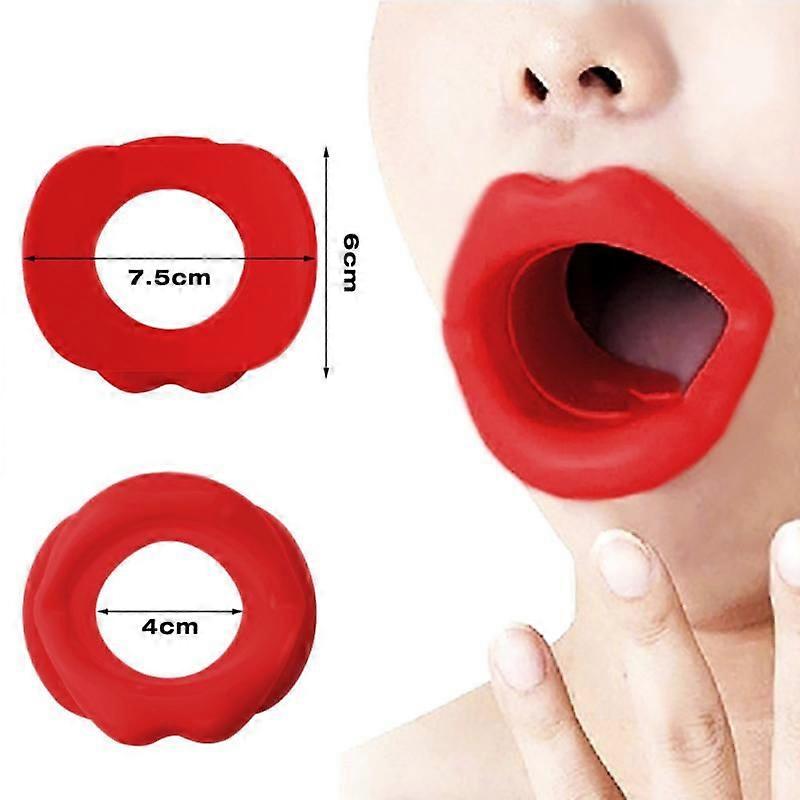 Silicone Muscle Lips Trainer Mouth Muscle Tightener Face Massage ...