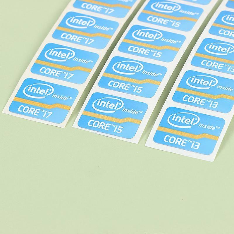 Ultrabook Performance Label Sticker Laptop Logo Sticker Intel Core i3 ...