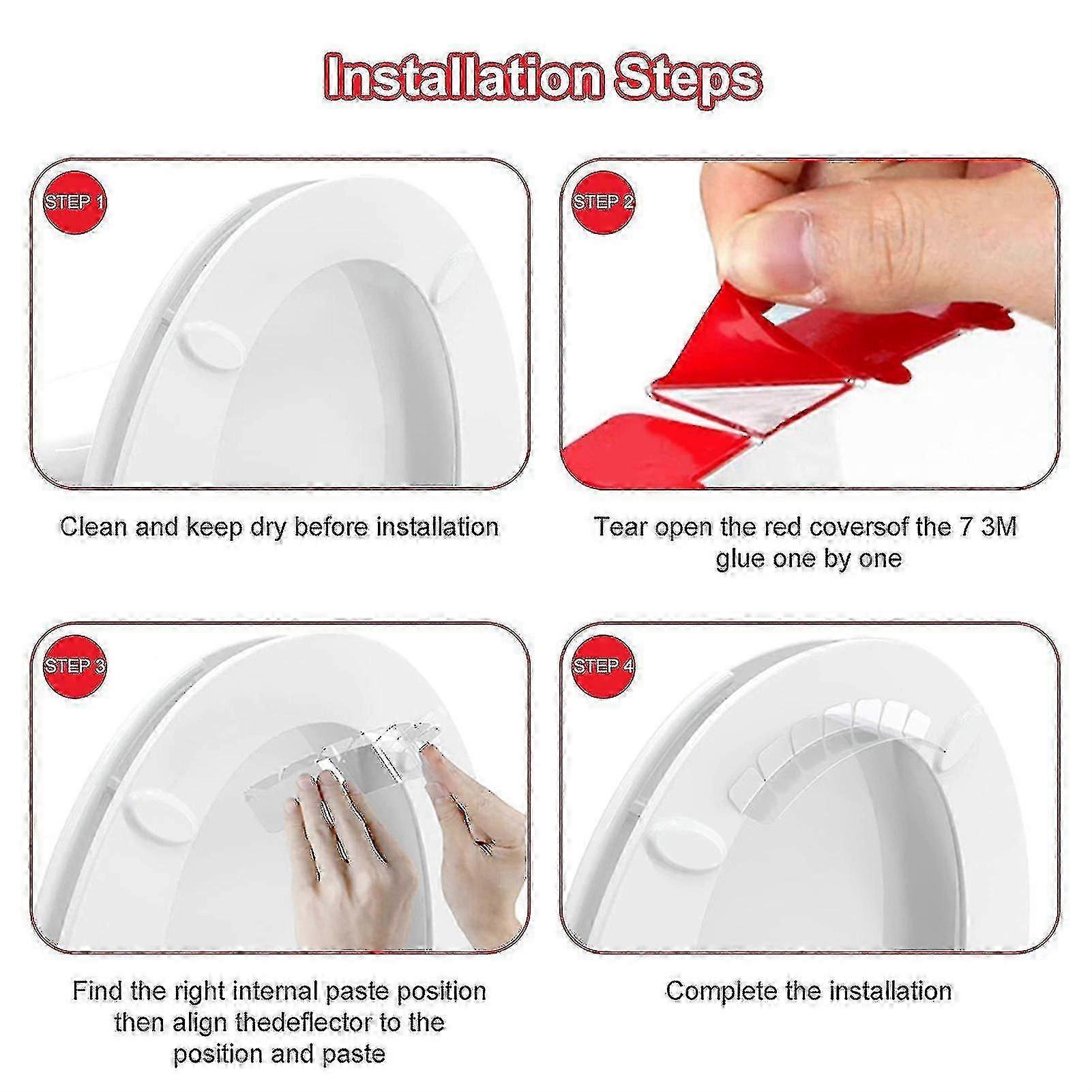 Toilet Seat Pee Splash Guard Multipurpose Potty Training Urine ...