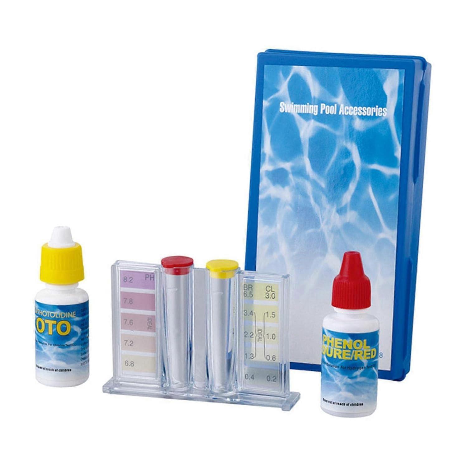 Water pH Test Kit, Water Quality Analyzer Kit for pH Swimming Pool and ...