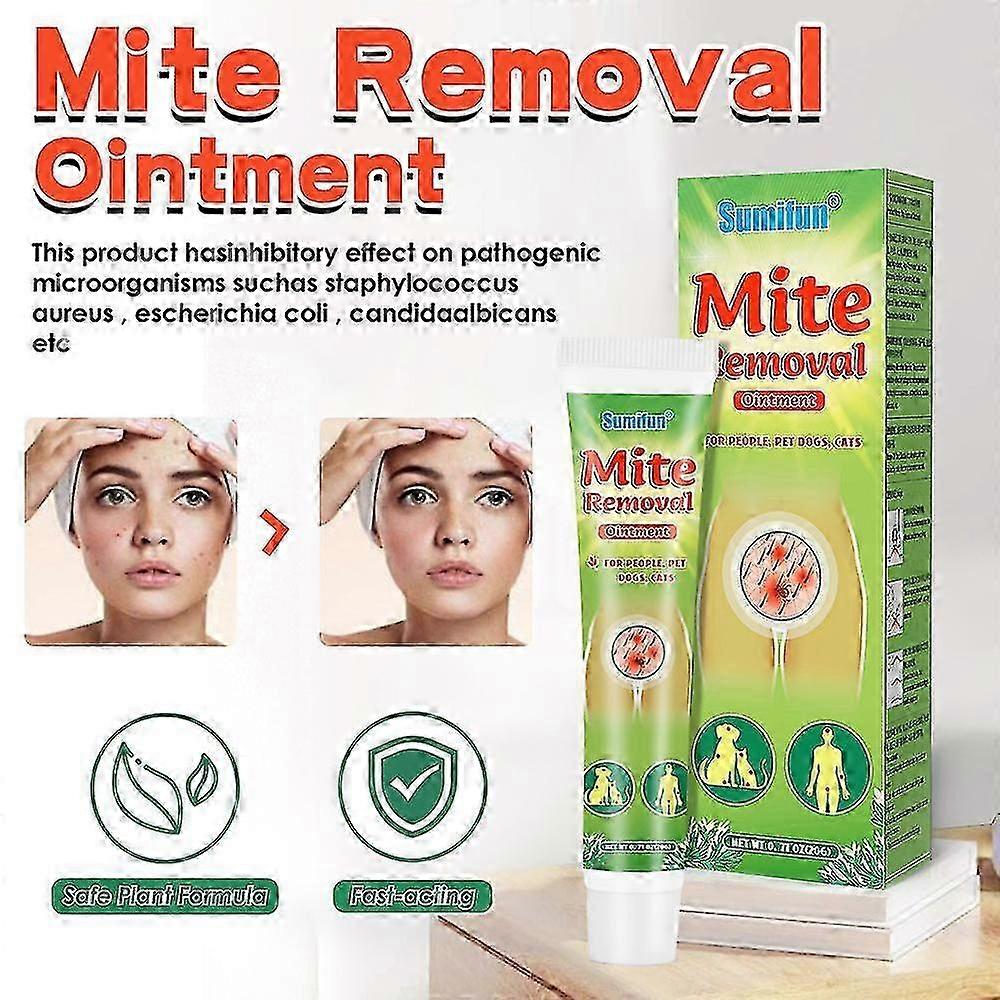 Mite Removal Anti-itching Cream Antibacterial Universal Quick Effective ...