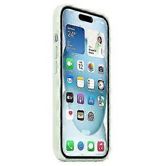 For iPhone 15 Case Compatible with MagSafe Liquid Silicone Phone Back Cover [Induction Popover ...