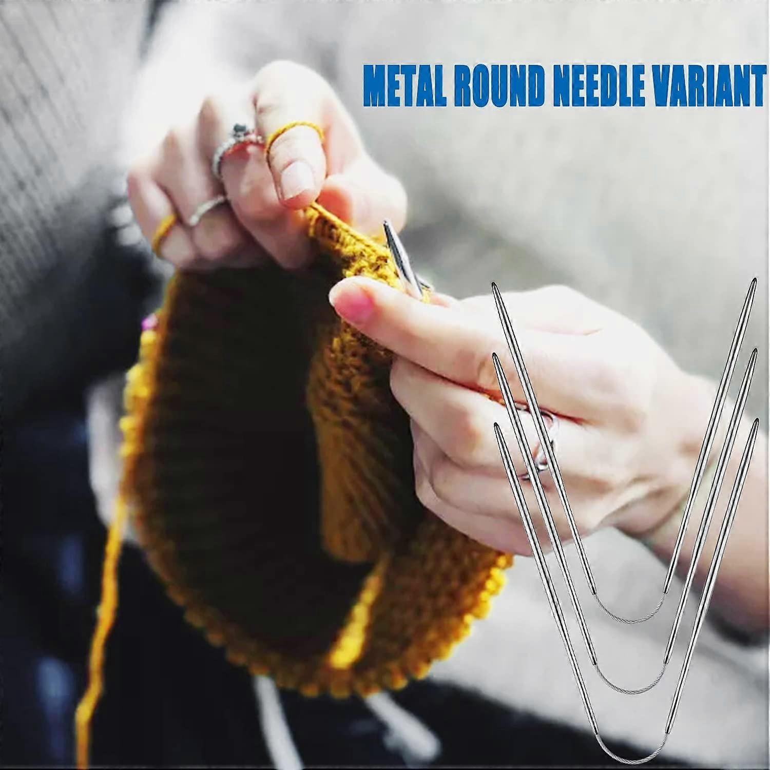 3Pcs Knitting Needle Circular Knitting Tool Knitting Sweater Needles ...