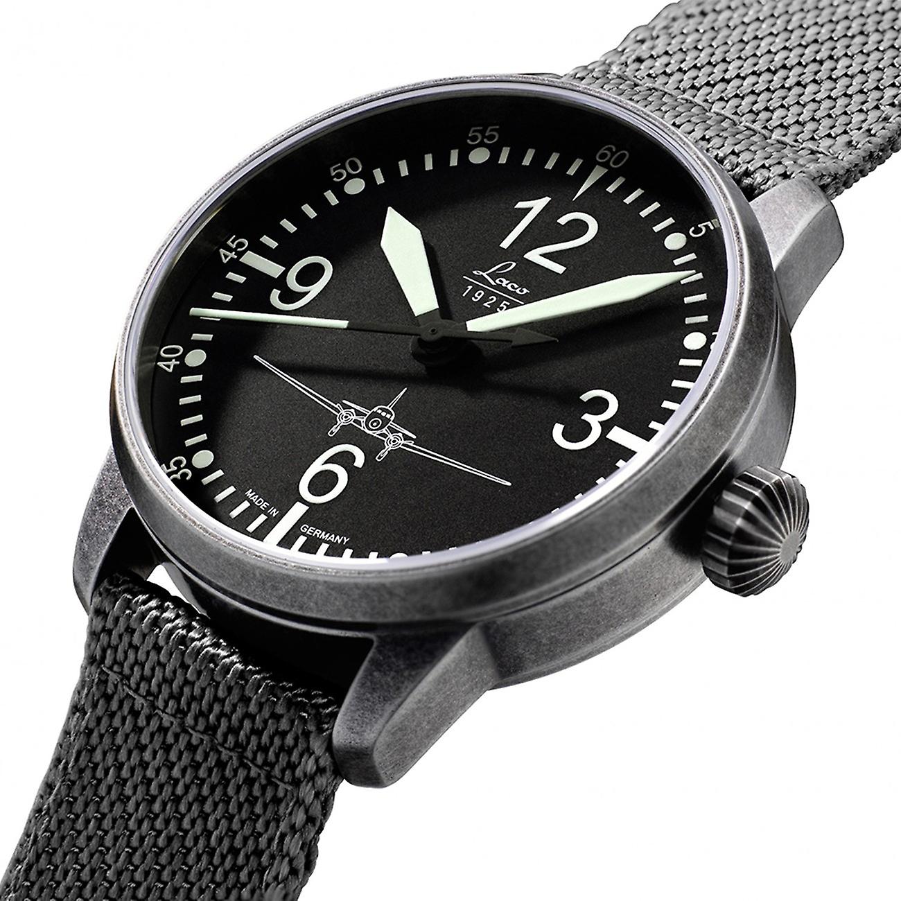 Laco dc-3 cockpit Automatic Analog Man Watch with Nylon 861901 Bracelet ...