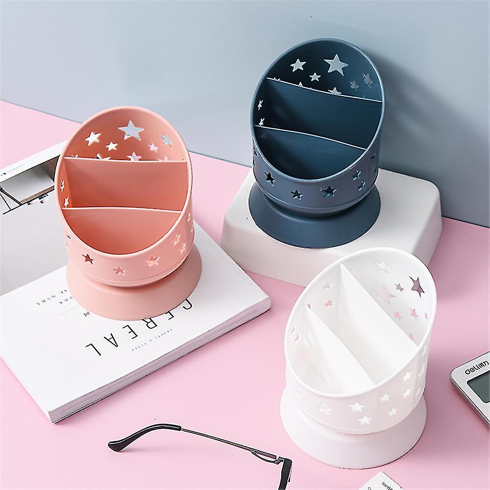 Pp Storage Box, Circular With Star Pattern For Students Plastic Storage ...