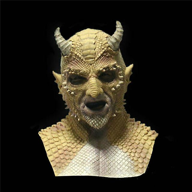 Mettez le super beau latex Diablo Mask Game Boss King Of Lies Demon ...