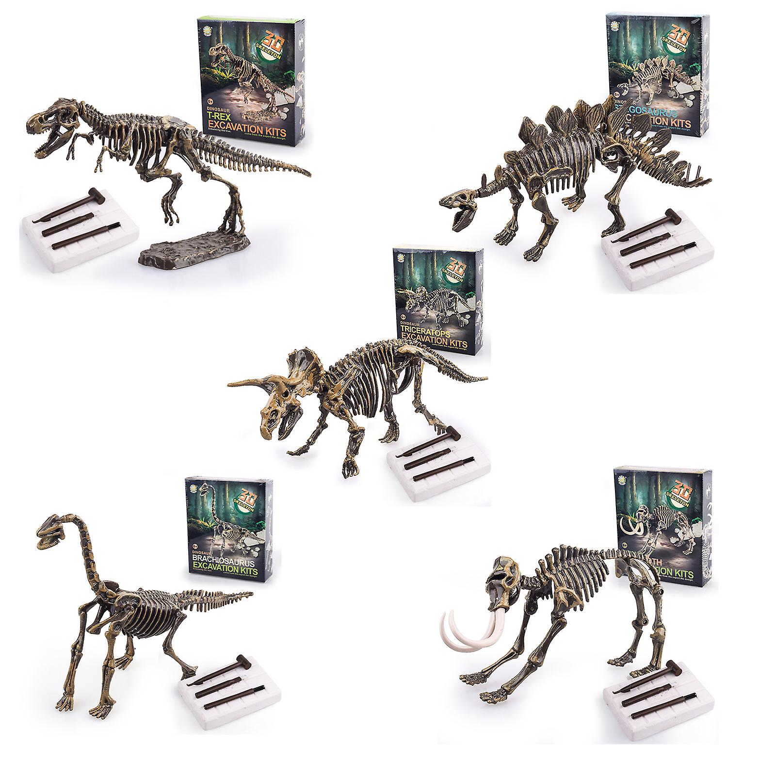 2023 New Hot Dig Up Dinosaurs Skeleton Set,dinosaur Digging Fossil Kit ...