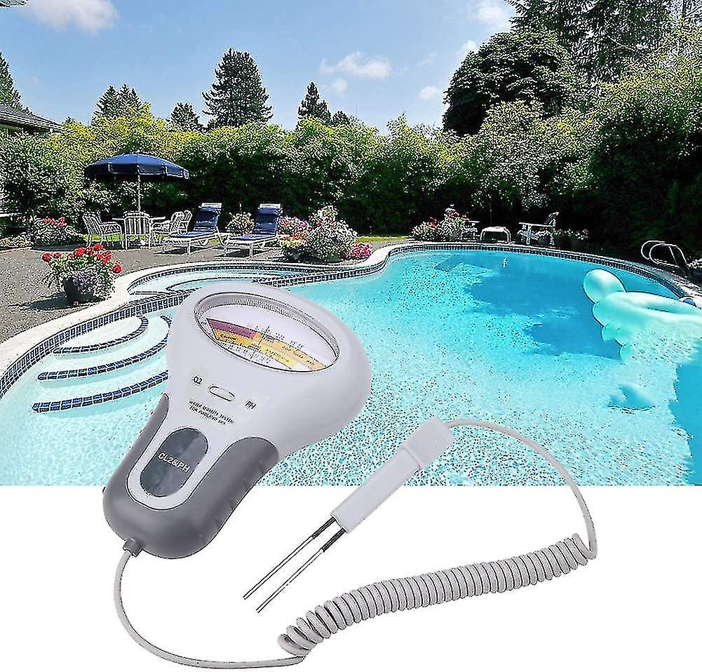 Swimming Pool Chlorine And Ph Tester Cl2 2-in-1 Chlorine And Ph Tester ...