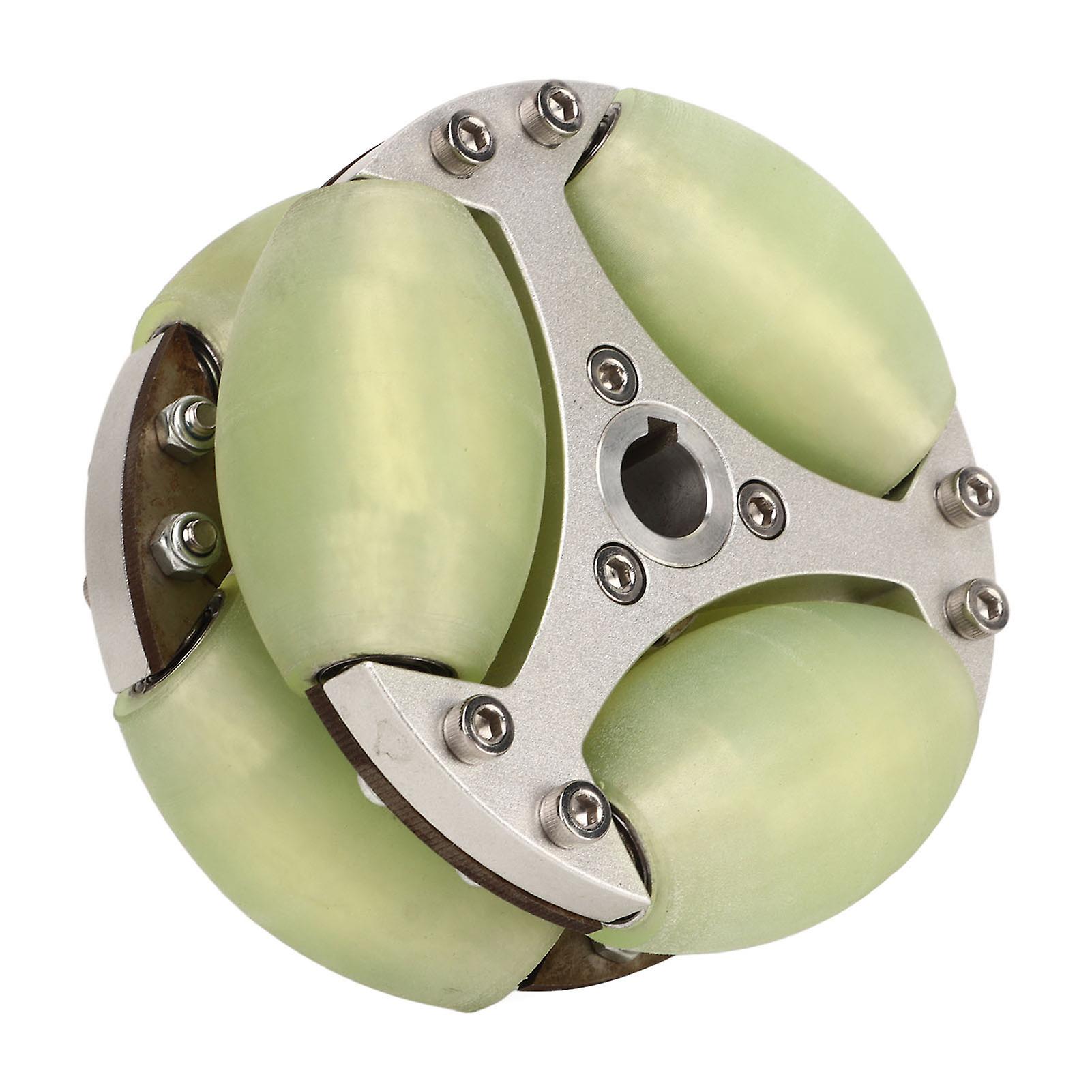 Omni Directional Wheel 100mm 80KG Load Double Row High Hardness Omni ...