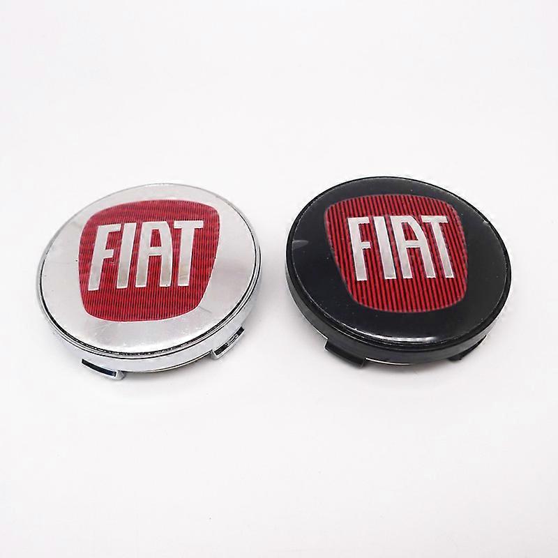 4pcs 60mm For Fiat 500 Wheel Center Hub Caps Rims Dust-proof Cover ...