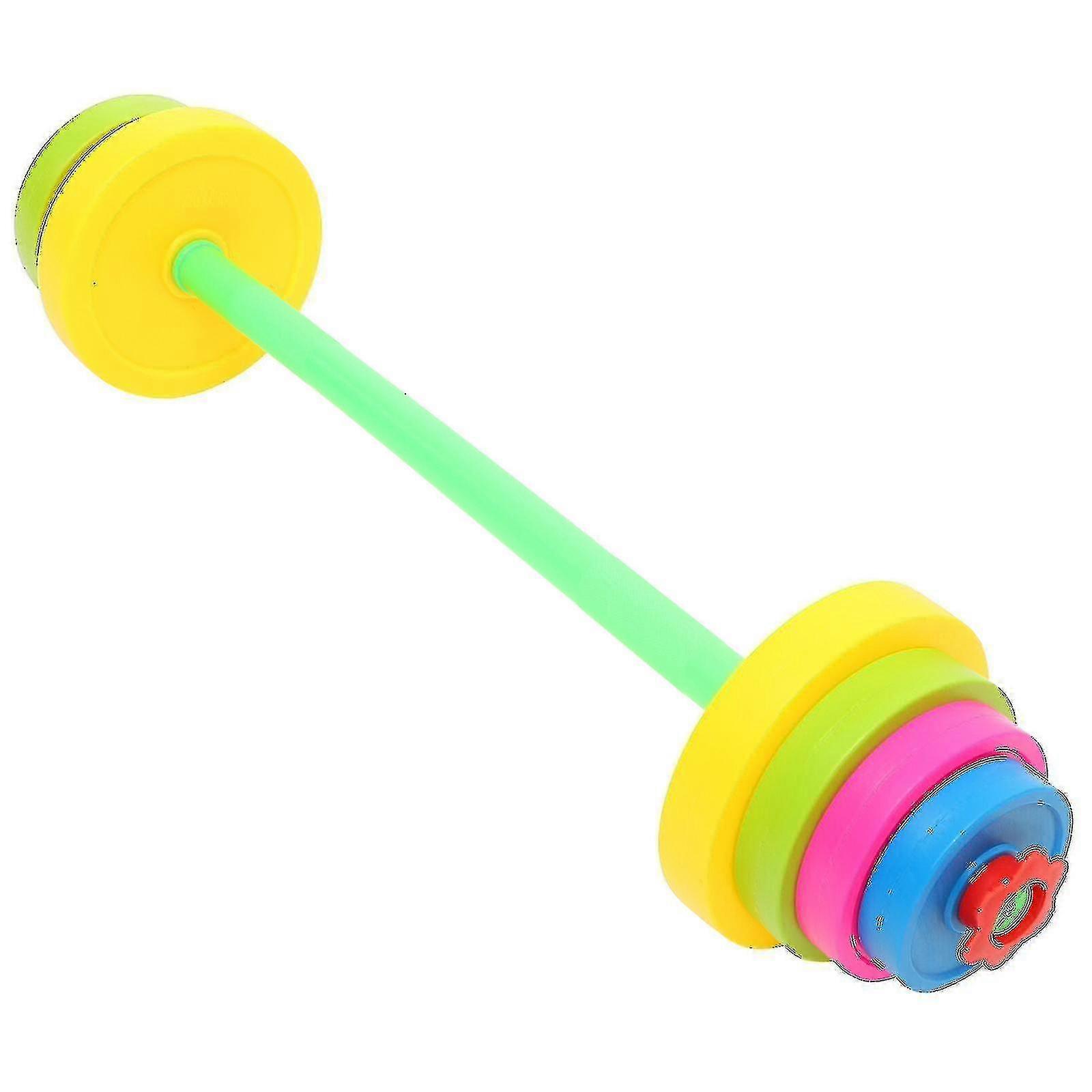 1 Set/11pcs Practical Children Barbell Bodybuilding Exercise Equipment ...