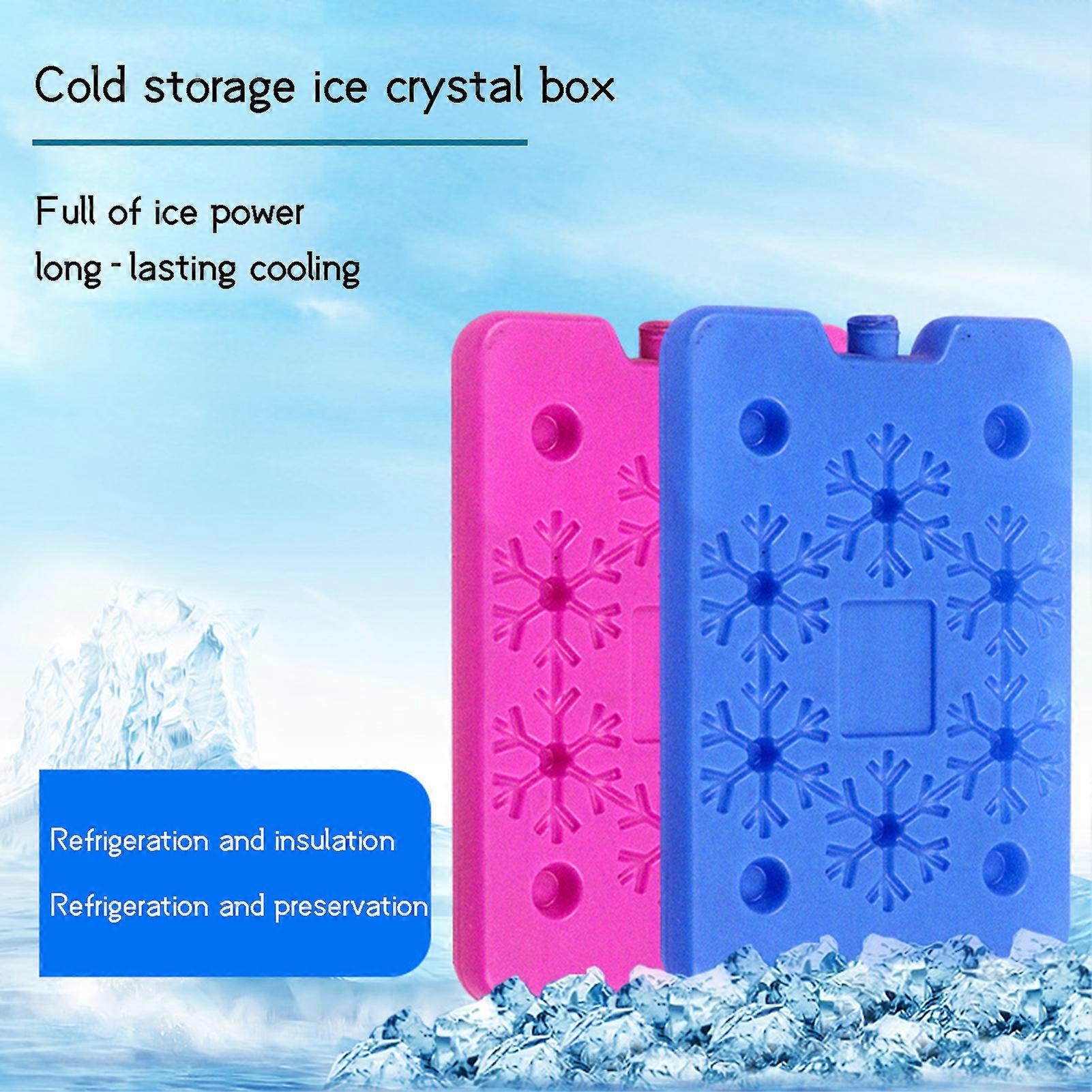Fresh Food Storage Ice Pack Freezer Box Reusable Leak-Proof Long ...