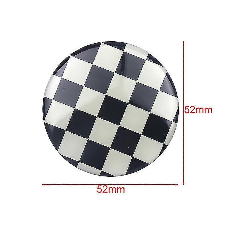 4pcs 52mm Car Wheel Center Hub Stickers Logo For Mini Cooper Jcw R50 ...