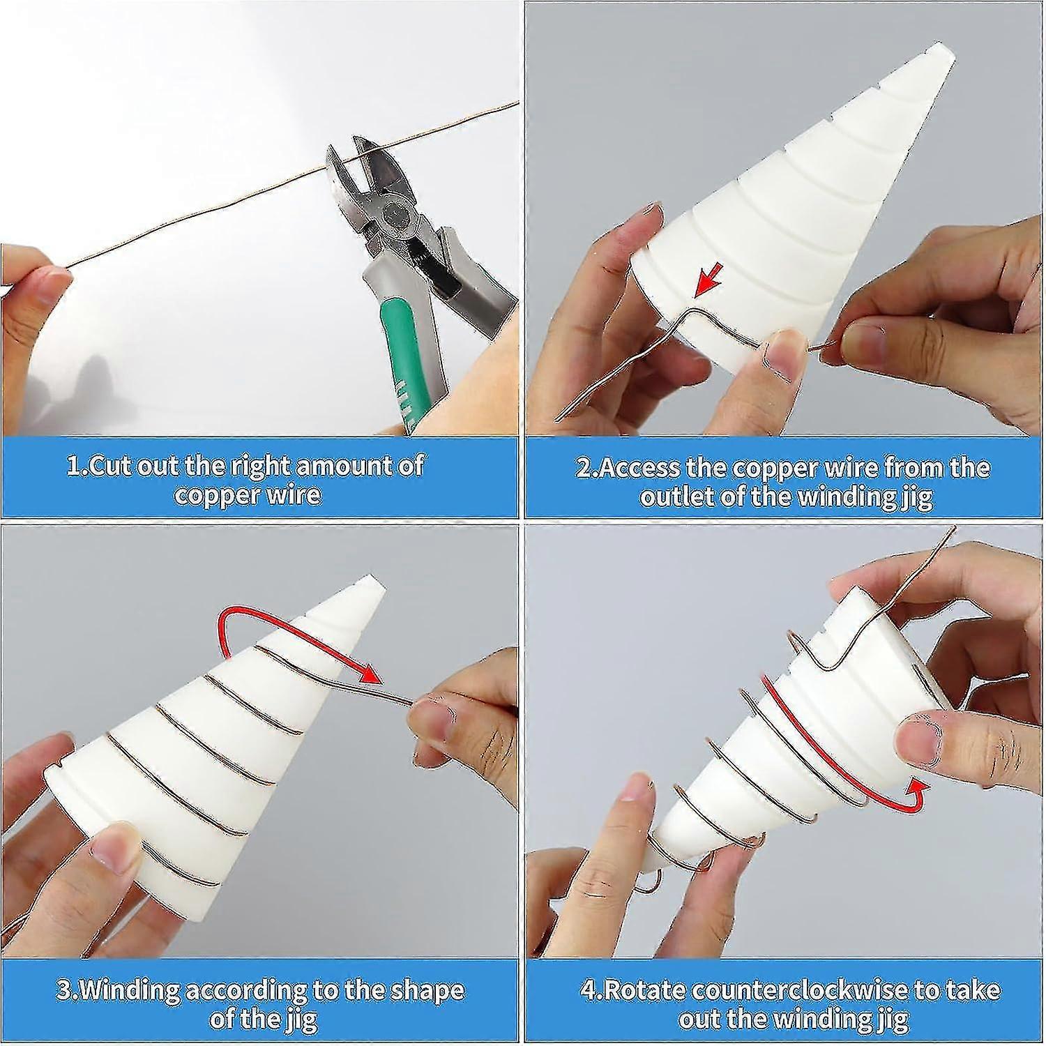 Fibonacci Coil Winding Jig For Electroculture Gardening, Electro ...