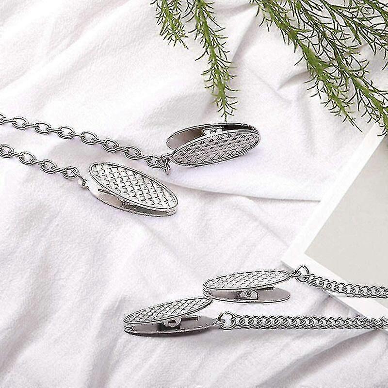 4-pack Metal Napkin Clip Napkin Chain Napkin Apron Bib Chain Napkin ...