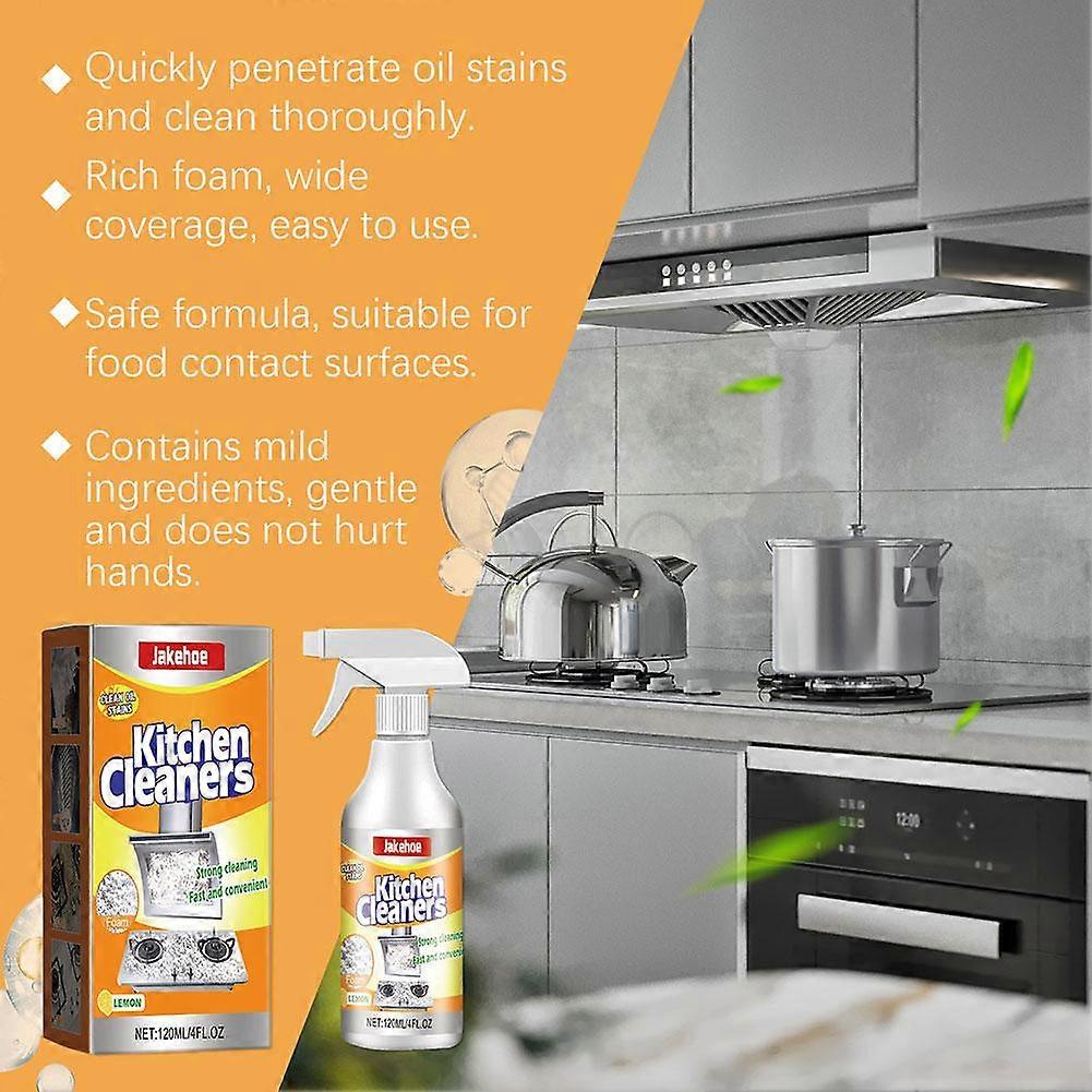 Heavy Oil Stain Range Hood Cleaner Kitchen Grime Cleaner Powerful ...