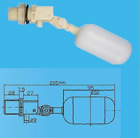 Piece 3/4" Water Float with Adjustable Arm Automatic Water Tank Float ...