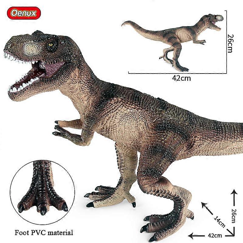 Oenux Big Size Jurassic Therizinosaurus Mosasaur T-Rex Allosaurus ...