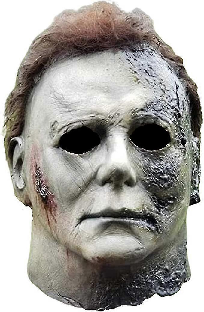 Michael Myers Mask 2022 - Authentic Halloween Costume Scar Mask | Fruugo UK