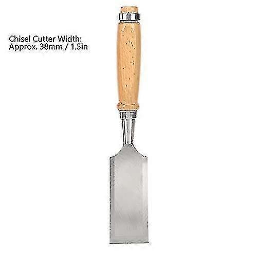 Wood Chisel Tool, Construction Wood Handle Flat Chisel For Carpenter ...