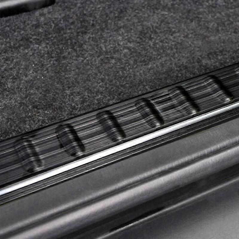 Car Rear Trunk Cover Tailgate Inner Guard Rear Bumper Scuff Sill Plate ...
