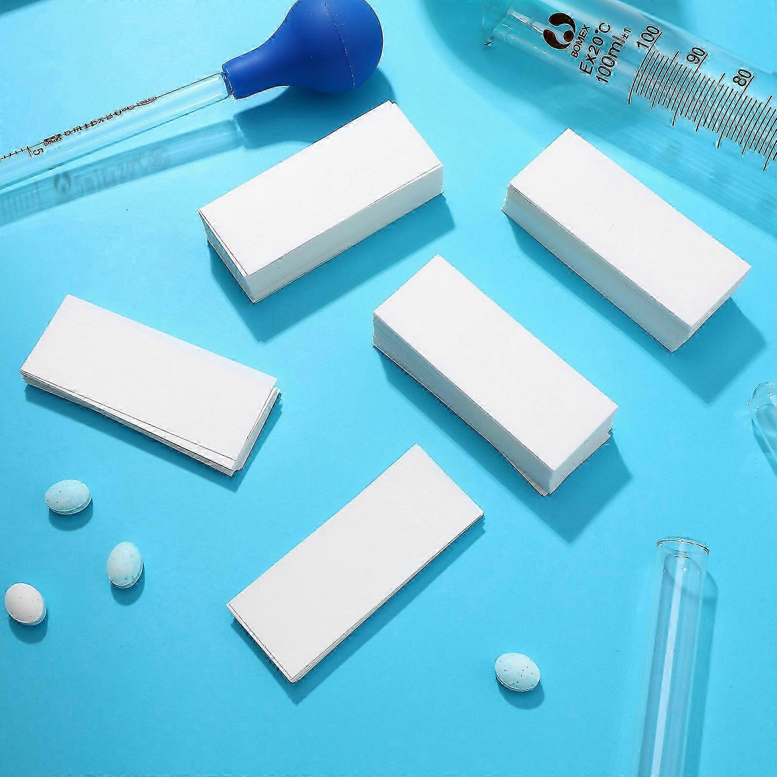500 Pcs Chromatography Paper Strips Experiments Filter Papers for ...