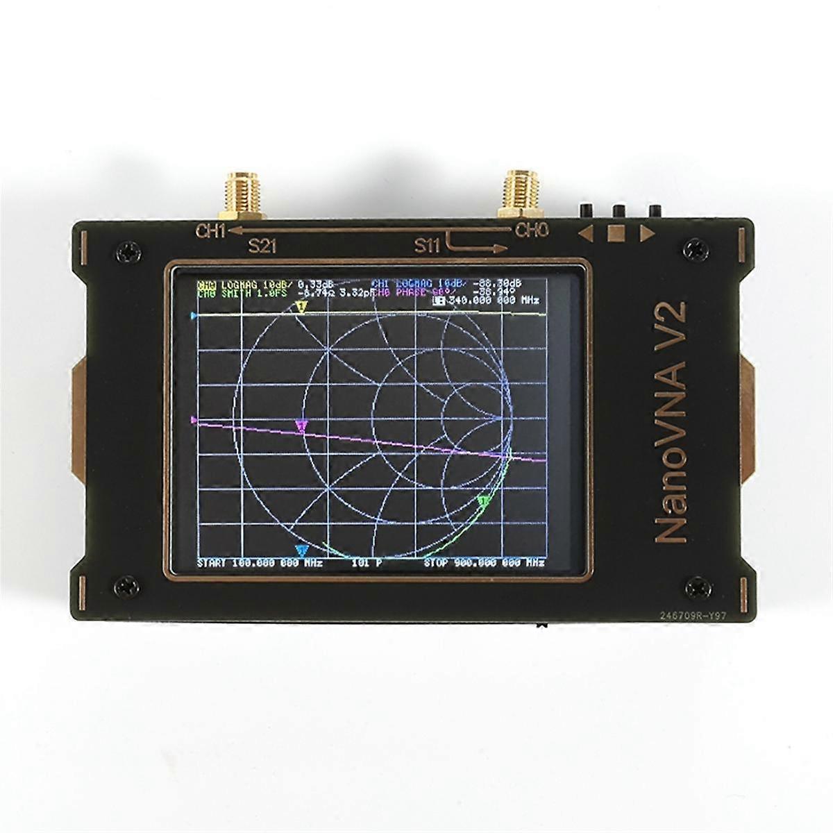 Vector Network Analyzer V2 Network Analyzer 3 2 Inch 50k 3g Antenna Split Debugging Uv Band